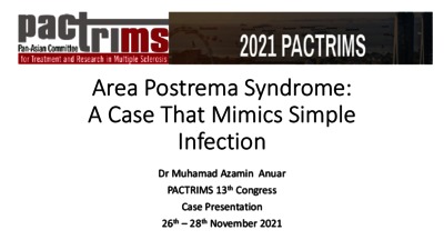 Area postrema syndrome: a case that mimics simple infection - IIUM Repository (IRep)